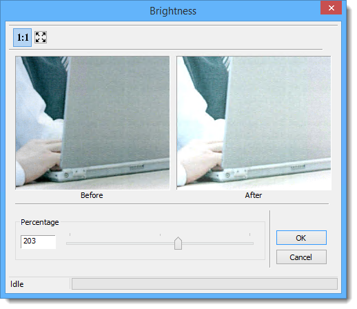 Change Brightness