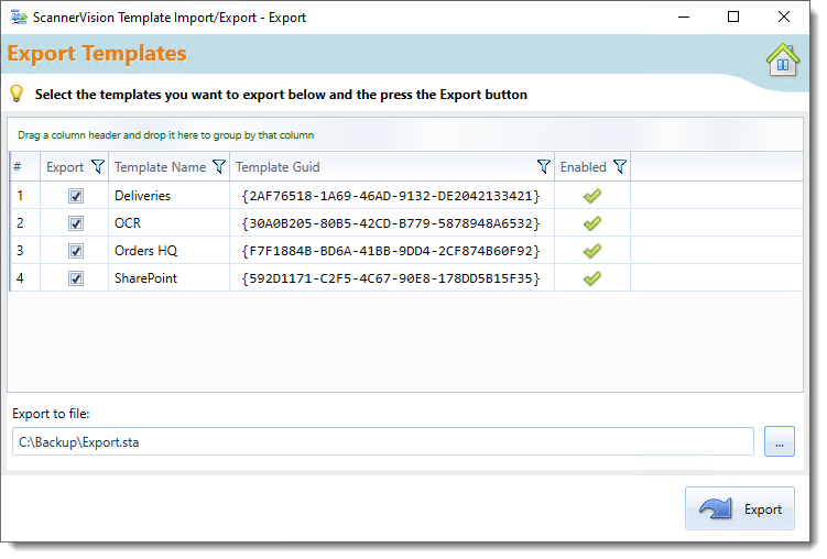 Export